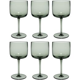 Weinglas "Weingl&auml;ser Like Glass 270 ml 6er Set", 6 tlg., gr&uuml;n, LIKE. BY VILLEROY & BOCH, Trinkgef&auml;&szlig;e