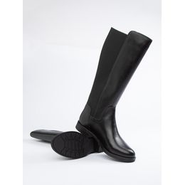 JOLANA & FENENA JOLANA & FENENA Leder-Stiefel in Schwarz - 74% | Gr&ouml;&szlig;e 37 | Damen-stiefel