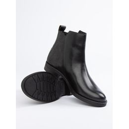 JOLANA & FENENA JOLANA & FENENA Leder-Boots in Schwarz - 69% | Gr&ouml;&szlig;e 38 | Damen-stiefel