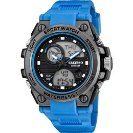Calypso Watches Damen Chronograph "Street Style"blau, Armbanduhren