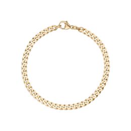Panzerarmband Jobo "Armband Panzer 4,6 mm", gelbgold 333, Armb&auml;nder, Damen, 21cm, Gelbgold 333, Panzerarmband, 333 Gold 21 cm