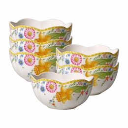 Villeroy & Boch VILLEROY & BOCH Schale "Bols Spring Awakening &oslash; 14,5 cm 6er Set bunt", bunt, Sch&uuml;sseln