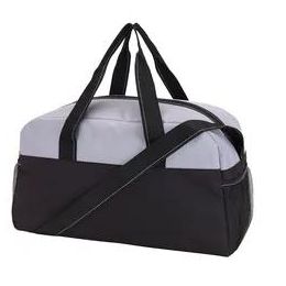 Sporttasche Unisex Reisetasche 45x19x26cm Fitnesstasche 410Gr Umh&auml;ngetasche BWI Grau