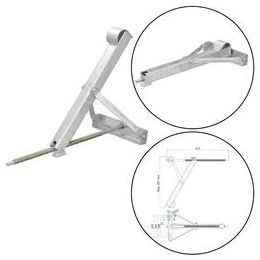 Pro Plus AS 1 x Wohnwagen St&uuml;tze 450kg 615x278 H&ouml;he 507mm Kurbelst&uuml;tze auch f&uuml;r Anh&auml;nger AS