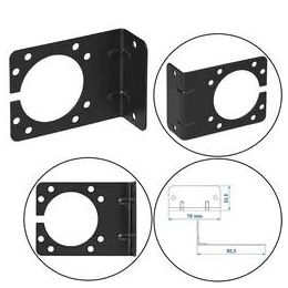 Pro Plus Steckdosenhalterung 7- 13 polig Loch &Oslash;5,1cm Halter Anh&auml;nger Steckdose Halterung