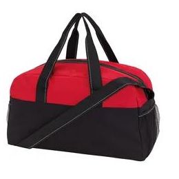 Sporttasche Unisex Reisetasche 45x19x26cm Fitnesstasche 410Gr Umh&auml;ngetasche BWI Rot