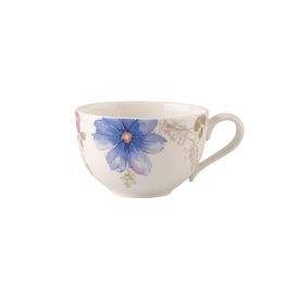 Villeroy & Boch VILLEROY & BOCH Tasse "Frühstückstasse Mariefleur Gris Basic 290 ml bunt", bunt, Trinkgefäße