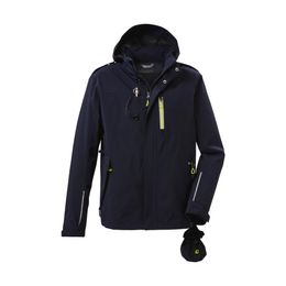 Killtec Herren Outdoorjacke "KOS 149 MN JCKT", blau, Gr. XXL, Oberstoff: 100% Polyester, Futter: 100% Polyester, Jacken, Wasserdichte, atmungsaktive