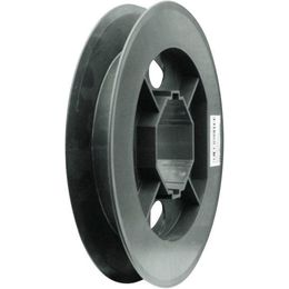 Schellenberg Rollladen-Gurtscheibe "Maxi f&uuml;r 23 mm Gurtbreite und 60 mm Achtkantwelle", grau, Spulen, passendes Rollladenkasten-Zubeh&ouml;r, Durchmesser