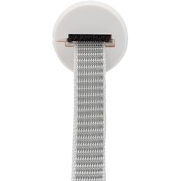 Schellenberg Rollladen-Gurtf&uuml;hrung "Duo f&uuml;r das Rollladensystem Mini und Maxi", Lochabstand: 45mm, 10 Stk., wei&szlig;, Seilf&uuml;hrungen, mit einer
