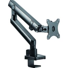 ICY BOX Monitor-Halterung "ICY BOX Ständer mit Tischhalterung für einen Monitor bis zu 32 (81cm)", schwarz, Gerätehalterungen, federunterstützter