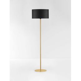 NOVA LUCE Stehlampe "SIBNIA", 1, &Oslash; 45cm H: 164,8cm, 1 Stk., schwarz, Wohnzimmer, Leuchten