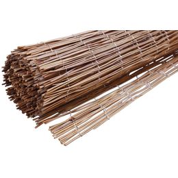 Windhager Sichtschutzzaunmatten, H/L: 180cm x 3m, beige, Zaunelemente, Sicht- und Windschutzmatte aus naturbelassenem Farn, L: 3 m