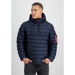 Herren Anorak "Puffer Anorak", blau, Gr. XXL, Alpha Industries, Obermaterial: 100% Polyester; Futter: 100% Polyester; Füllung: 100% Polyester, Jacken