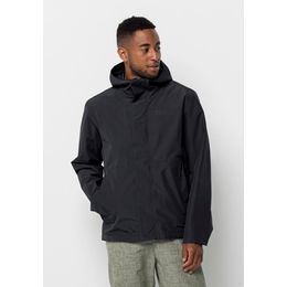 Jack Wolfskin Herren Outdoorjacke "BAYDREAM JACKET M", schwarz, Gr. XL, OBERSTOFF 100% POLYESTER, FUTTER 100% POLYESTER, Jacken