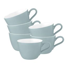 Seltmann Weiden Tasse "Kaffeetassen Life Fashion 240 ml 6er Set", 6 tlg., gr&uuml;n, Trinkgef&auml;&szlig;e
