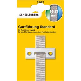 Schellenberg Rollladen-Gurtf&uuml;hrung "Standard f&uuml;r das Rollladensystem Mini und Maxi", Lochabstand: 45mm, 1 Stk., wei&szlig;, Seilf&uuml;hrungen, geeignet f&uuml;r