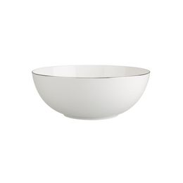 Villeroy & Boch VILLEROY & BOCH Schale "Schüssel Anmut Platinum No.1 ø 22,6 cm weiß", weiß, Schüsseln