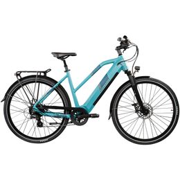 Zündapp ZÜNDAPP E-Bike "Z810", 50cm, 28 Zoll (71,12cm), blau, Elektrofahrräder