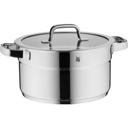 WMF Kochtopf "Compact Cuisine", 5,6 l + Ø 24cm + Höhe 14,6cmedelstahl, Töpfe, wärmeduzierende Hohlgriffe, Innenskalierung, Schüttrand