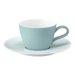 Seltmann Weiden Tasse "Life Fashion", &Oslash; 9cm x 6,3cm, 240ml, 1 Stk.gr&uuml;n chic, wei&szlig;, Trinkgef&auml;&szlig;e, Kaffeeobertasse 0,24 l