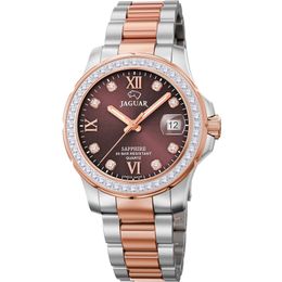 Jaguar Damen Quarzuhr "Executive"silberfarben, ros&eacute;goldfarben, braun, Armbanduhren