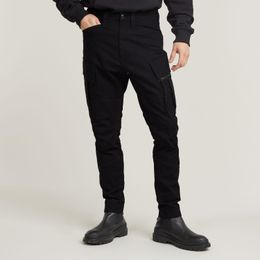 G-Star Raw G-STAR Herren Cargohose "Zip Pkt 3D Skinny Cargo 2.0", schwarz, Gr. 33, unifarben, Web, Obermaterial: 98% Baumwolle, 2% Elasthan, Hosen, mit