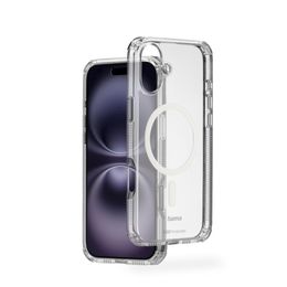 Hama Smartphone-Hülle "Handyhülle „Extreme Protect“ für iPhone 16 Plus (f. MagSafe, stoßfest)", iPhone 16 Plus, transparent, Hüllen