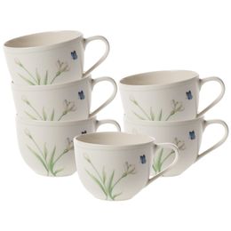 Villeroy & Boch VILLEROY & BOCH Tasse "Kaffeetassen Colourful Spring 230 ml 6er Set bunt", bunt, Trinkgefäße
