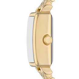 Skechers Damen Quarzuhr "KATELLA", gold, Armbanduhren, Armbanduhr, Damenuhr, analog, Glassteine