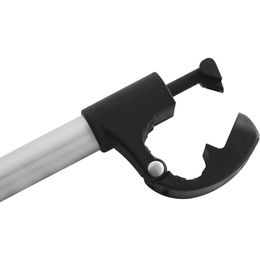 Eufab Fahrradtr&auml;ger-Rahmenhalter "Strap-Rahmenhalter lang &Oslash; 25+30mm", 2 Stk., schwarz, Befestigungen