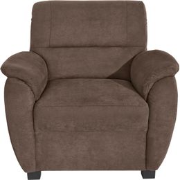 Sit & More Sessel SIT & MORE, B:103cm H:91cm T:90cm, braun, Luxus-Microfaser ALTARA NUBUCK (100% Polyester);Luxus-Microfaser (100% Polyester);Luxus-Microfaser
