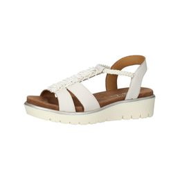 Ara Damen Keilsandalette "Ara Sandalen Glattleder", Gr. 40cream, Glattleder, Schuhe
