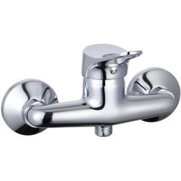 EISL® Duscharmatur EISL, B:17,5cm H:12,2cm, silber, Messing, Armaturen, "VERONA", Wasserhahn Bad, Mischbatterie Dusche in Chrom
