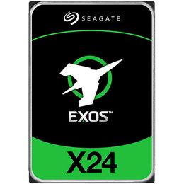 Seagate interne HDD-Festplatte "Exos X24", 24000 GB, schwarz, Festplatten