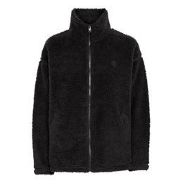oxmo Damen Fleecejacke "Fleecejacke OXTovine", schwarz, Gr. XXL, Obermaterial: 100% Polyester PES., Jacken