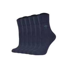 JOOP! JOOP Damen Kurzsocken "Socken Women for your daily glam cotton Socks 6p 6er Pack", Gr. 39, blau, Obermaterial: 88% Baumwolle CO. 9% Polyamid PA. 3%