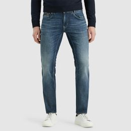 PME-Legend PME LEGEND Herren Straight-Jeans "Commander 3.0 PTR180", blau, Gr. 34, Denim/Jeans, Obermaterial: 98% Baumwolle, 2% Elasthan, Jeans