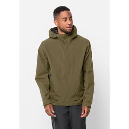 Jack Wolfskin Herren Funktionsjacke "MAINKAI JKT M", gr&uuml;n, Gr. XXL, OBERSTOFF 100% POLYESTER FUTTER 100% POLYESTER, Jacken