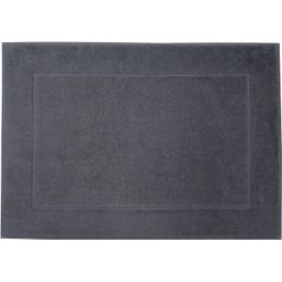 Badematte, H:11mm, grau, Framsohn FROTTIER, Baumwolle, Badematten, "Uni Basic Hotelmatte", gro&szlig;e Farbpalette, Hergestellt in &Ouml;sterreich,