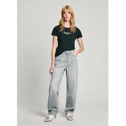 Pepe Jeans Shirt in Schwarz - 44% | Gr&ouml;&szlig;e XS | Damen-tops