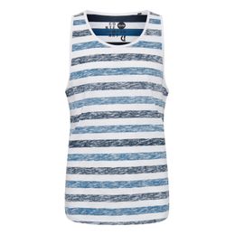 !Solid SOLID Damen Longtop "Tanktop SDMende", blau, Gr. M, Obermaterial: 60% Baumwolle CO. 40% Polyester PES., Tops