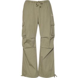 Karl Kani Damen Stoffhose "Karl Kani Herren"dusty gr&uuml;n, Gr. XS, 100% Baumwolle, Hosen