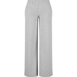 Karl Kani Damen Jogginghose "Karl Kani Signature Straight Leg Sweatpants"grau, Gr. S, unifarben, 70% Baumwolle, 30% Polyester, Hosen
