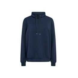 Langarmhemd soyaconcept "Soya Concept Sweater SC-BANU", Damen, Gr. S, Normalgr&ouml;&szlig;en, 6910 navy, Obermaterial: 48% Modal, 48% Polyester, 4% Elasthan, Hemden
