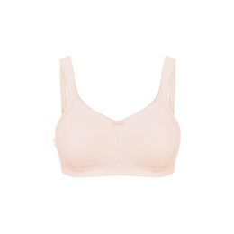 SuSa Damen Minimizer-BH "London", Gr. 85, rosa, Obermaterial: 76% Polyamid, 24% Elasthan, BHs, vorgeformte Cups, Spitze, blickdicht, elastisch