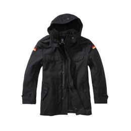 Brandit Kinder Parka "Brandit Herren Kids BW Parka"schwarz, Gr. 134, unifarben, 100% Baumwolle, Jacken