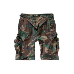 Brandit Herren Stoffhose "Brandit Herren BDU Ripstop Shorts"woodland, Gr. S, 100% Baumwolle, Hosen