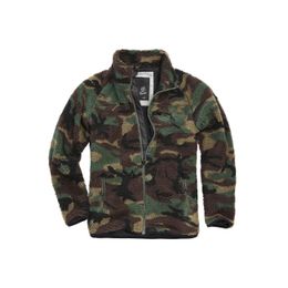 Brandit Damen Allwetterjacke "Brandit Herren Teddyfleece Jacket"woodland, Gr. S, mehrfarbig, 100% Polyester, Jacken