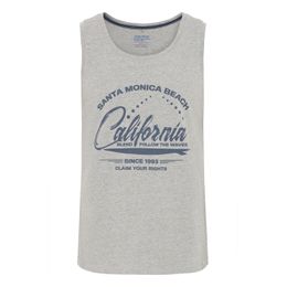 Blend Damen Longtop "Tanktop BHGalifo", grau, Gr. L, Obermaterial: 85% Baumwolle CO. 15% Viskose CV., Tops